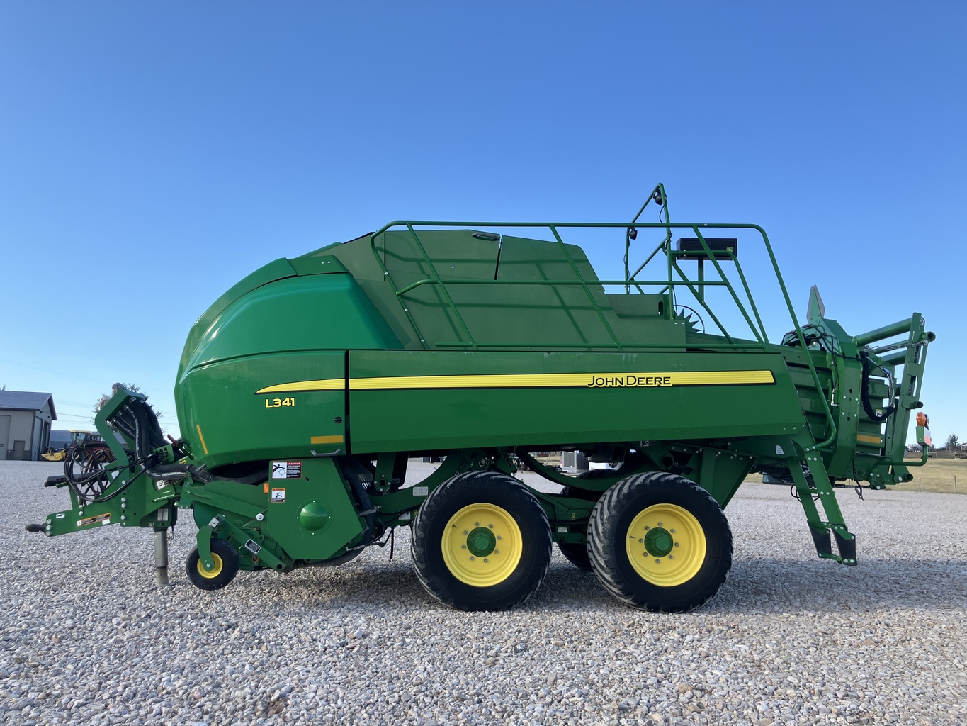 Lot 3385 - '19 JD L341 3x4 Large Square Baler. Onsite-Belle Fourche, SD ...