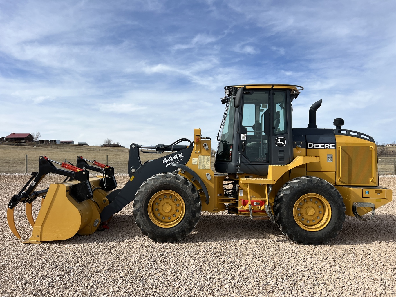 Lot 3823 - '19 Deere 444K High Lift Wheel Loader. Onsite-Belle Fourche ...