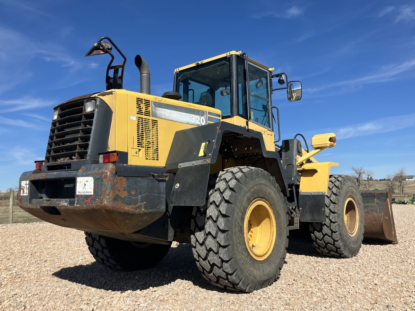 Lot 4257 - '13 Komatsu WA320 Wheel Loader. Onsite-Belle Fourche, SD ...