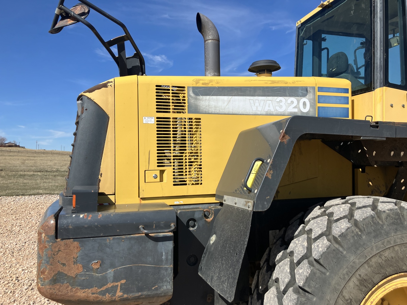 Lot 4257 - '13 Komatsu WA320 Wheel Loader. Onsite-Belle Fourche, SD ...
