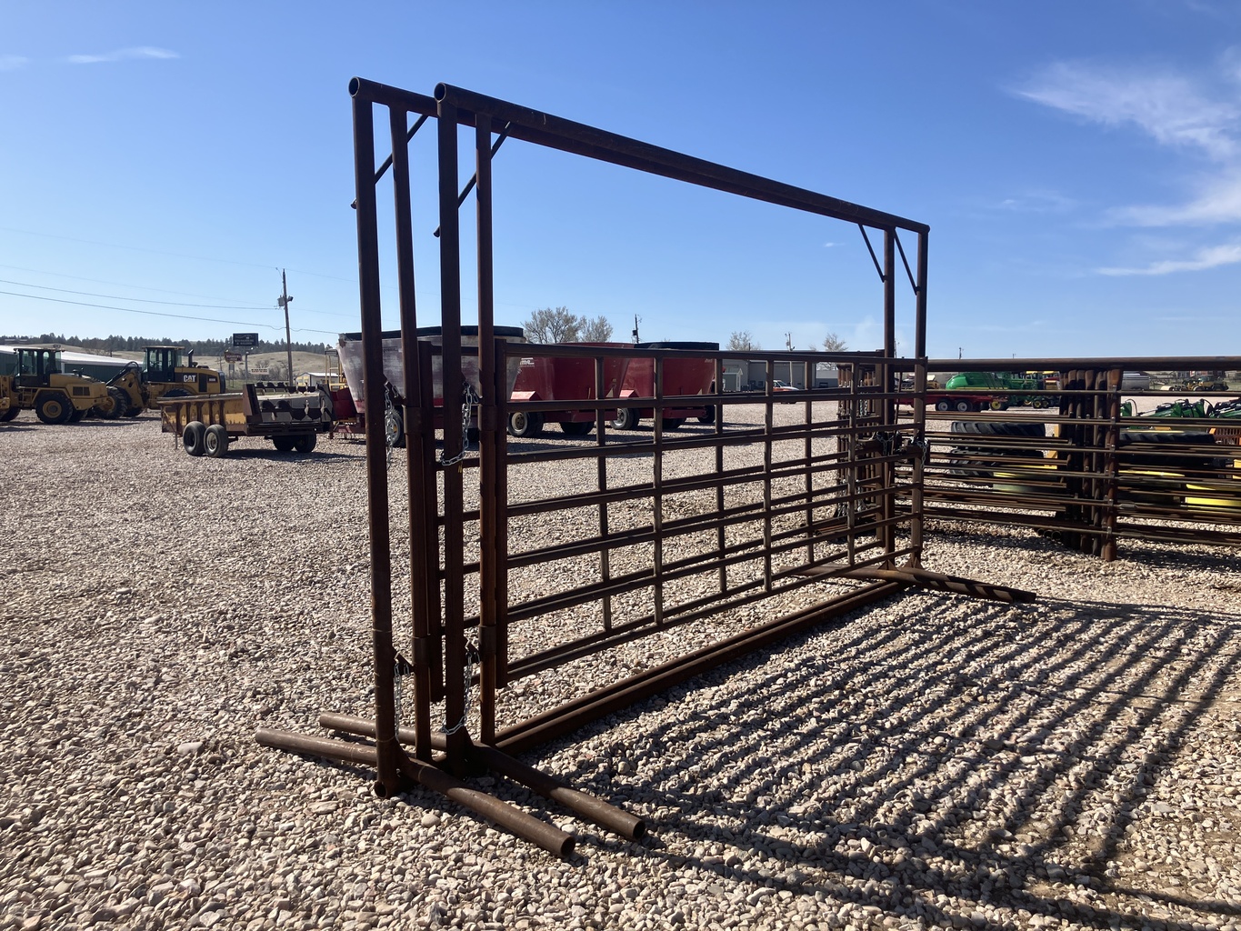 Lot 4337 - Heavy-Duty 16' Free-Standing Gate. Onsite-Belle Fourche, SD ...