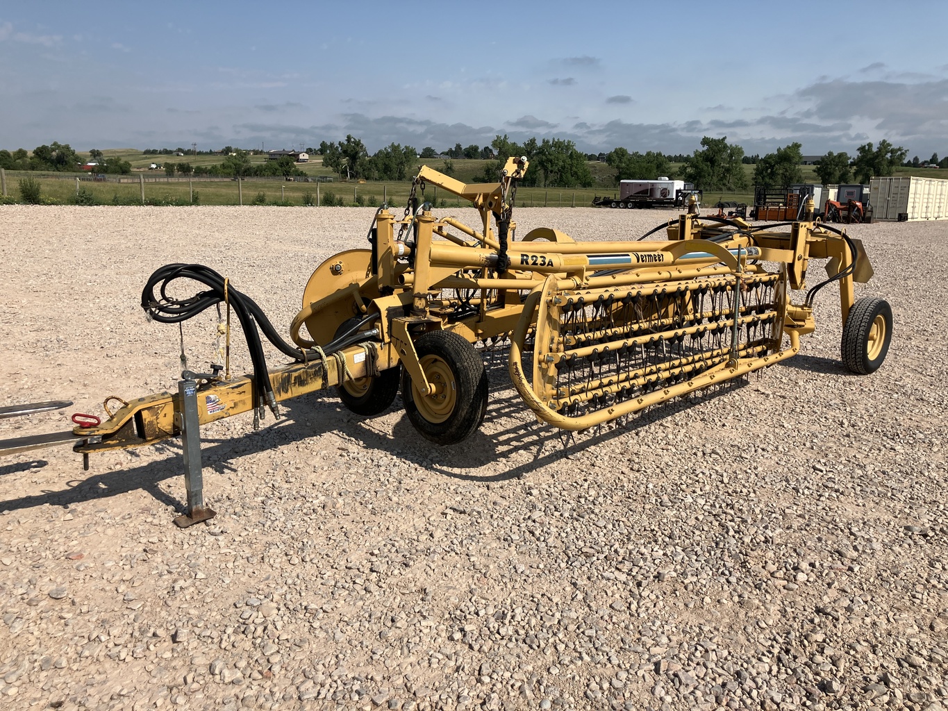 Lot 4682 - Vermeer R23A Hydraulic Basket Rake. Onsite-Belle Fourche, SD ...