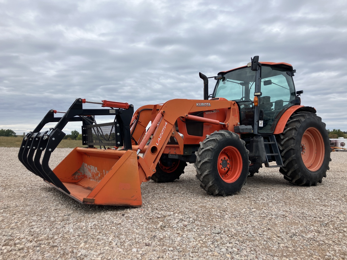 Lot 4742 - '14 KUBOTA M135GX MFWD w/LA2254 LOADER. ONSITE-BELLE FOURCHE ...