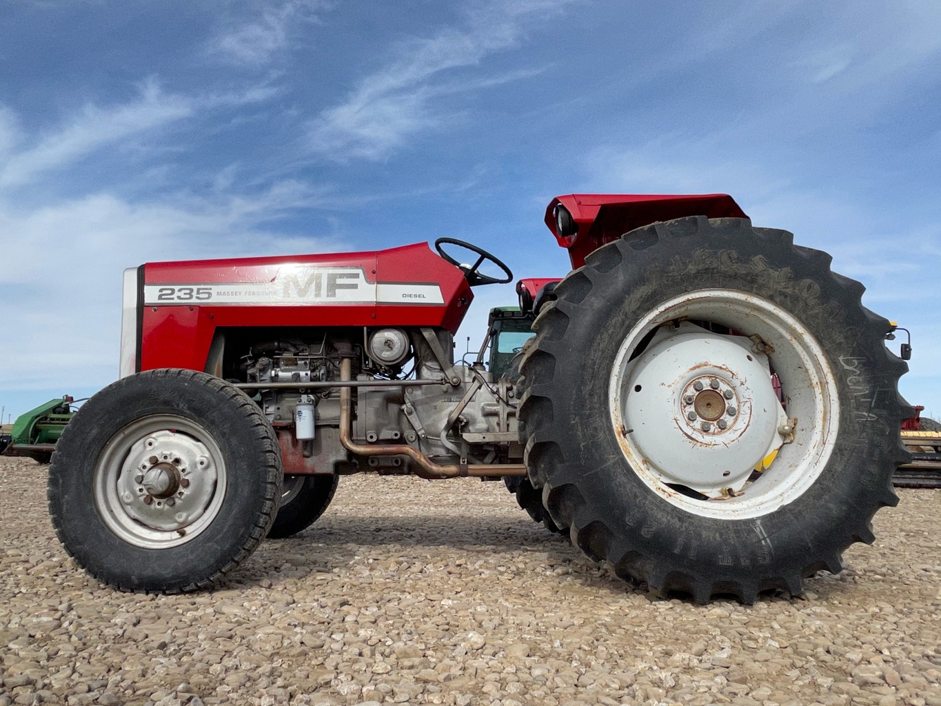 American Ag Video Auction | Lot 2130-100 - '76 MF 235 Diesel Tractor.