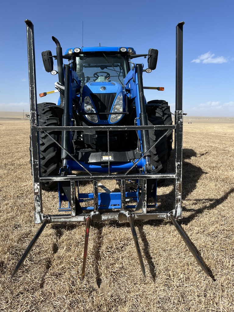 Lot 3870 - Large Square Bale Spear. Selling from: Jay Em, WY: American ...