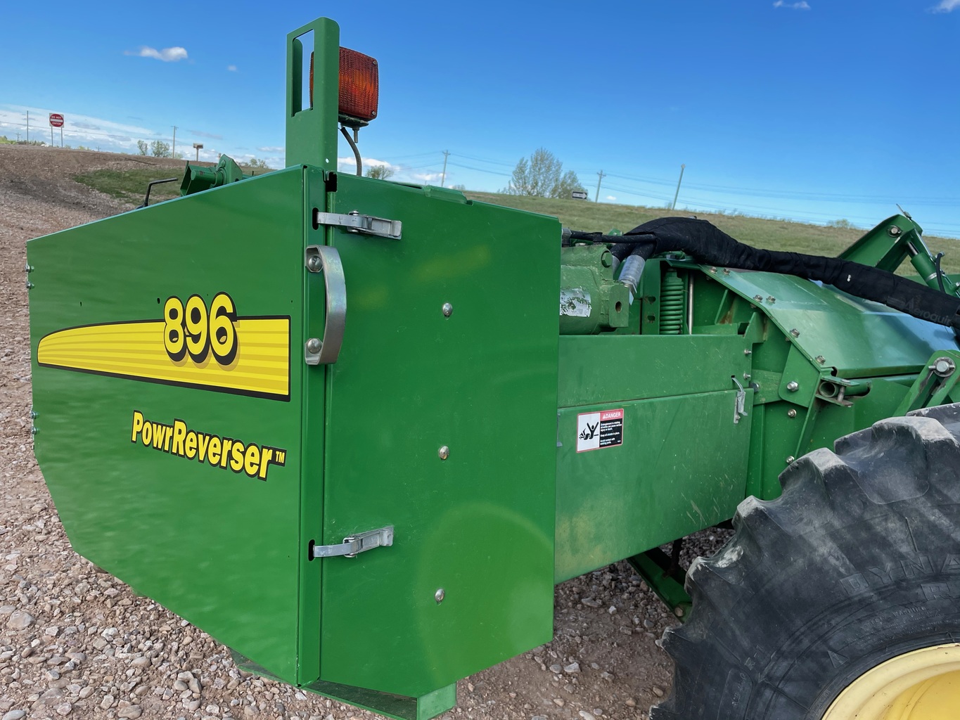 American Ag Video Auction | Lot 4020-1651 - '06 JD 4895 Windrower