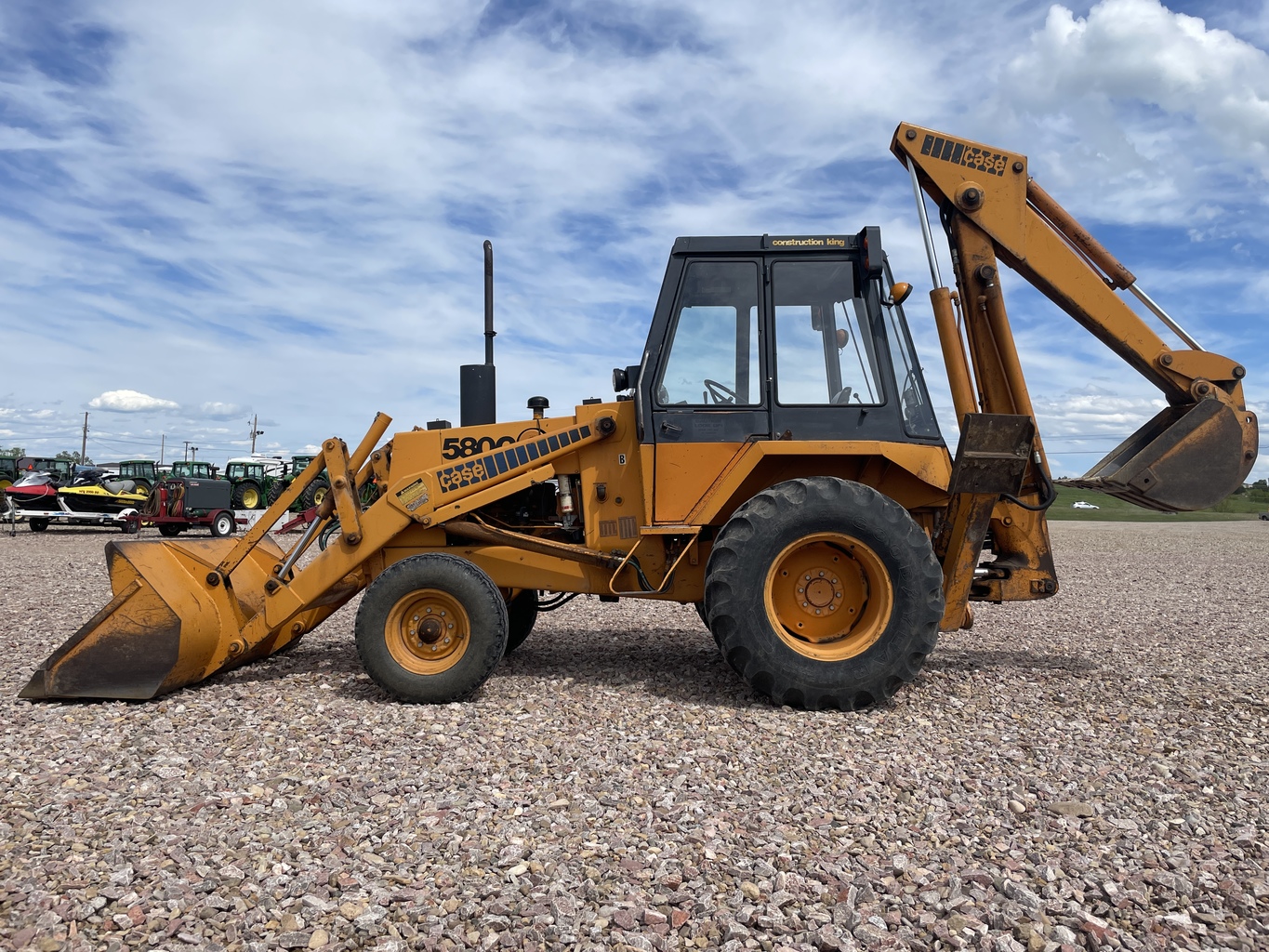 American Ag Video Auction | Lot 6509-103 - Case 580C Backhoe.