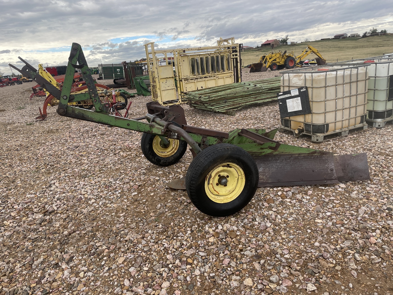 American Ag Video Auction | Lot 4471-135 - Pull-Type V-Plow/Ditcher.
