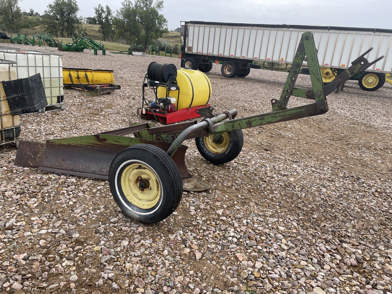 American Ag Video Auction | Lot 4471-135 - Pull-Type V-Plow/Ditcher.