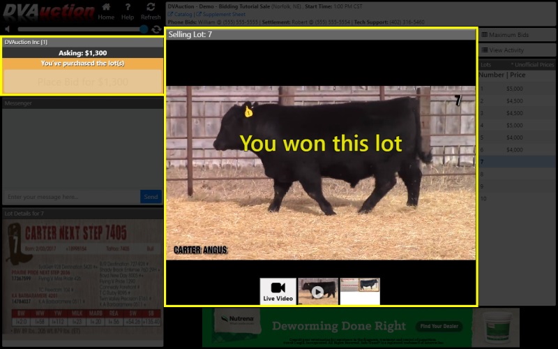 Tutorials | DVAuction